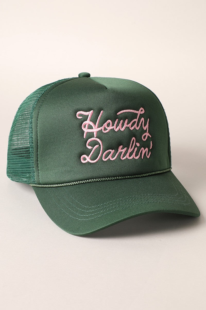 Howdy Darlin' Embroidered Cap | Evercado