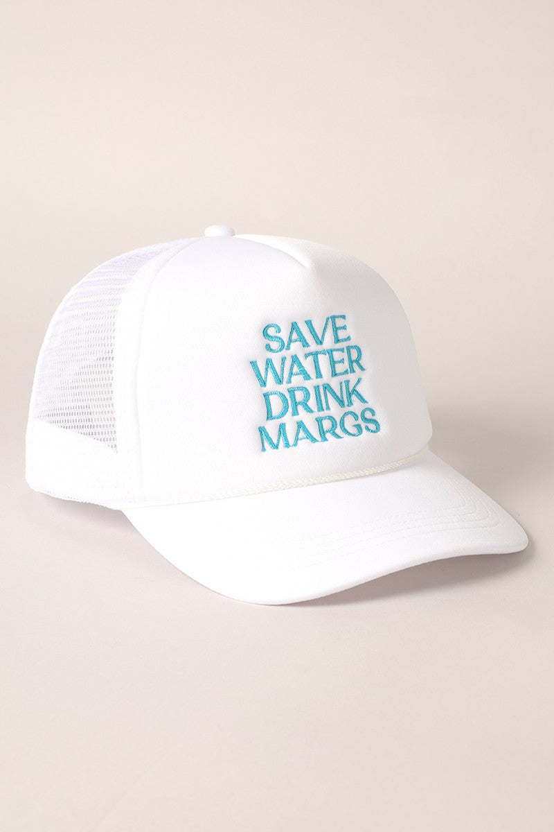 Save Water Drink Margs Embroidered Cap – Fun & Stylish Hat | Evercado