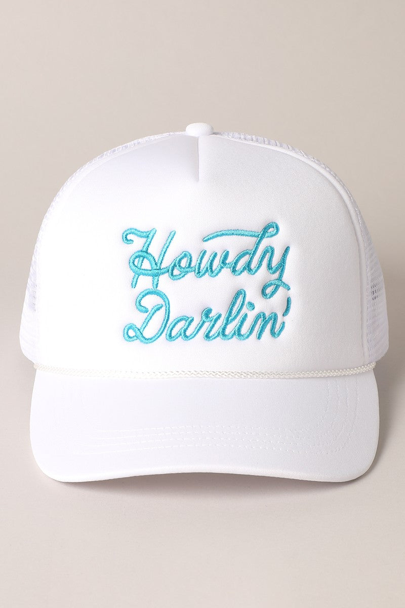 Howdy Darlin' Embroidered Cap | Evercado