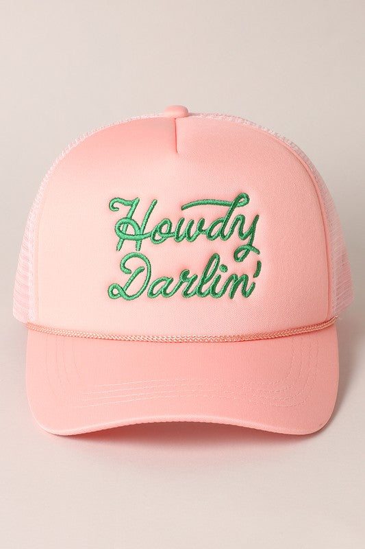 Howdy Darlin' Embroidered Cap | Evercado