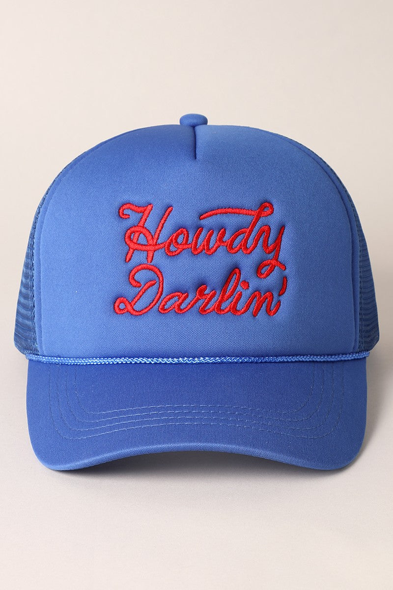Howdy Darlin' Embroidered Cap | Evercado